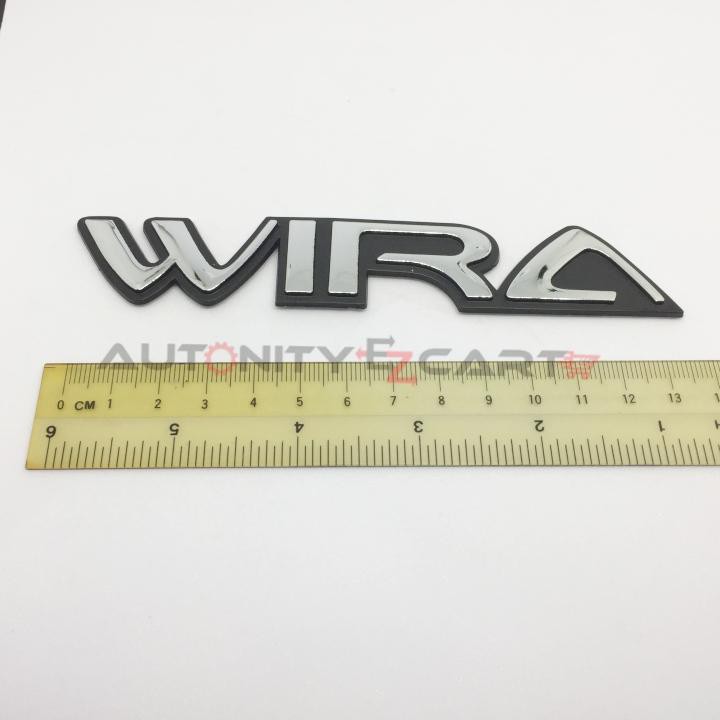 Aluminium Alloy 3D Car Logo - WIRA logo Design | Shopee Malaysia