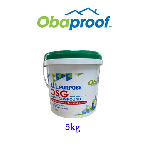 5KG Obaproof All Purpose OSG Joint Compound (Ready Mixed/Non-Asbestos ...