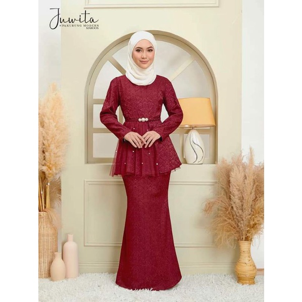 Baju Tunang/Juwita Kurung Moden Free size, plussize, superplussize ...