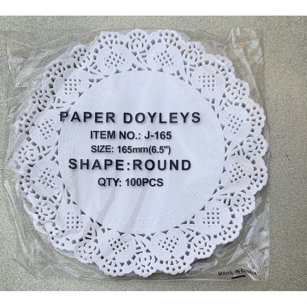 Paper Doyleys/ Dolly paper (Round Shape 250pcs) | Shopee Malaysia
