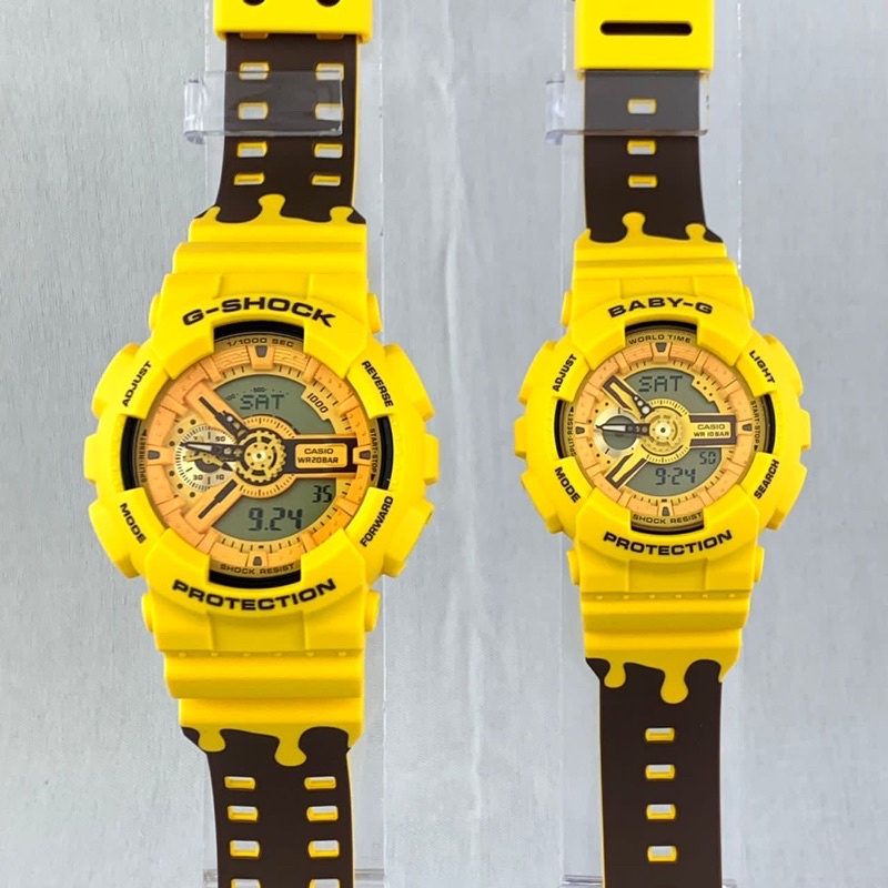 Casio G-Shock Couple Pairing Series Honey-Inspired Themed SLV-22A-9 ...
