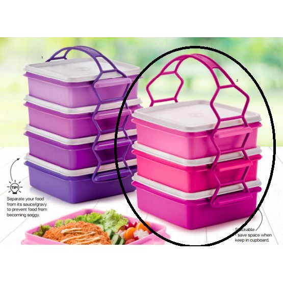 Tupperware Double Deep with Cariolier OR Triffin Delight Set OR Small ...