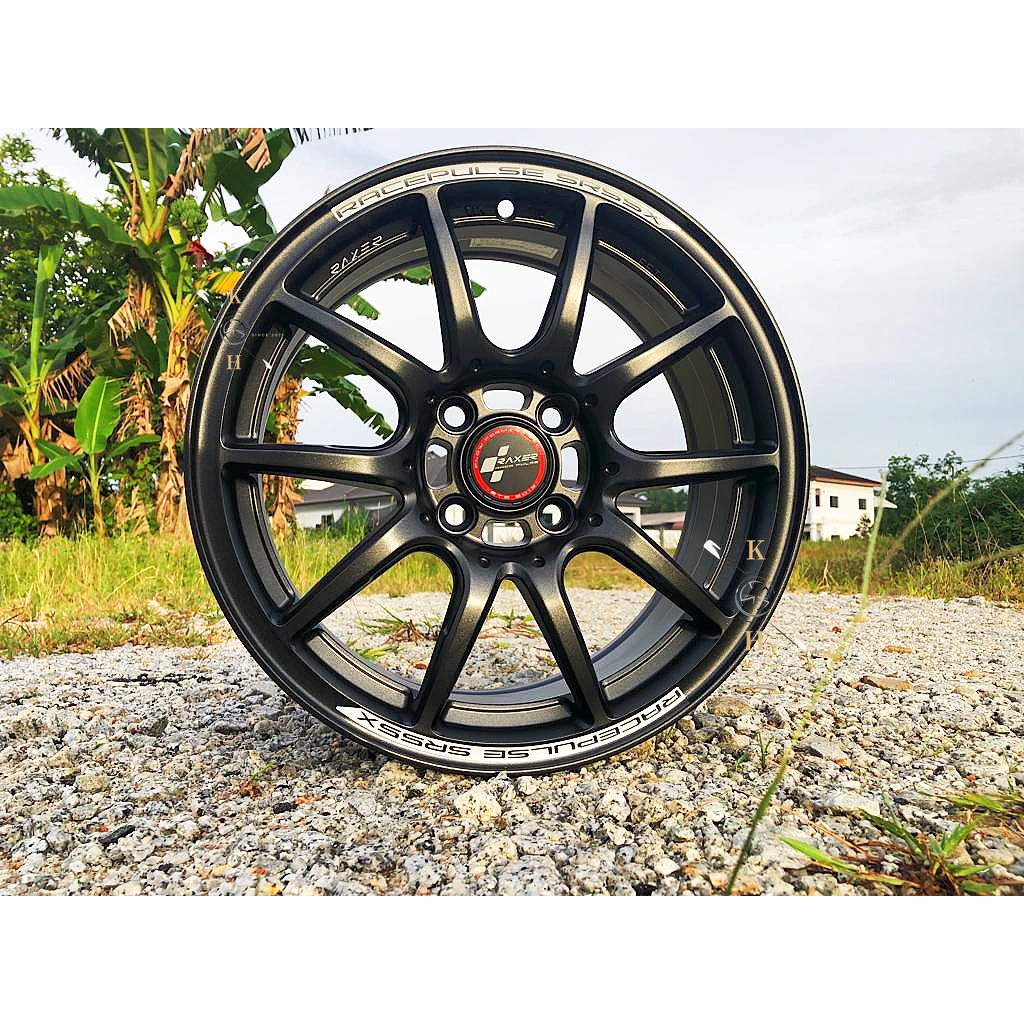 ORIGINAL RAXER Sport Rim RP SRSSX 15X6.5JJ 4X100 ET40 CB73.1 (Flow Forming) - READY STOCK ...