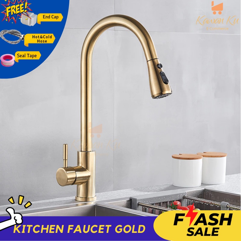 Upgraded 304 Kitchen Faucet Pull Out Faucet Sink Faucet Kitchen Tap ... Upgraded 304 Kitchen Faucet Pull Out Faucet Sink Faucet Kitchen Tap ...