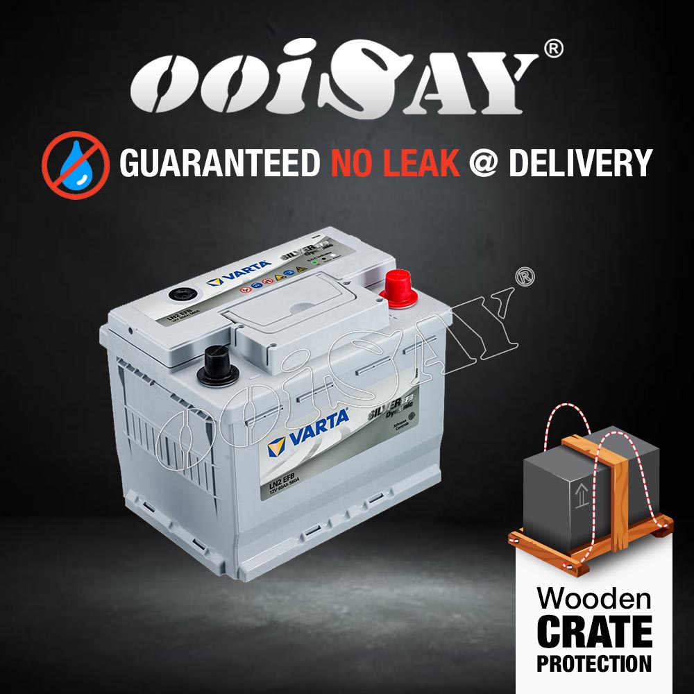 VARTA DIN60 - LN2 (EFB) - 60AH - Stop Start Battery - Car Battery - VOLKSWAGEN Vento PEUGEOT ...