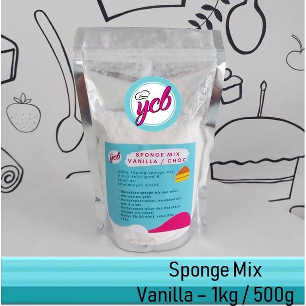 Sponge Cake Mix Vanilla (Mauri) 1kg / 500g | Shopee Malaysia