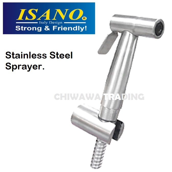 ISANO 1730BS High Pressure Nozzles Stainless Steel Toilet Spray Bidet ...