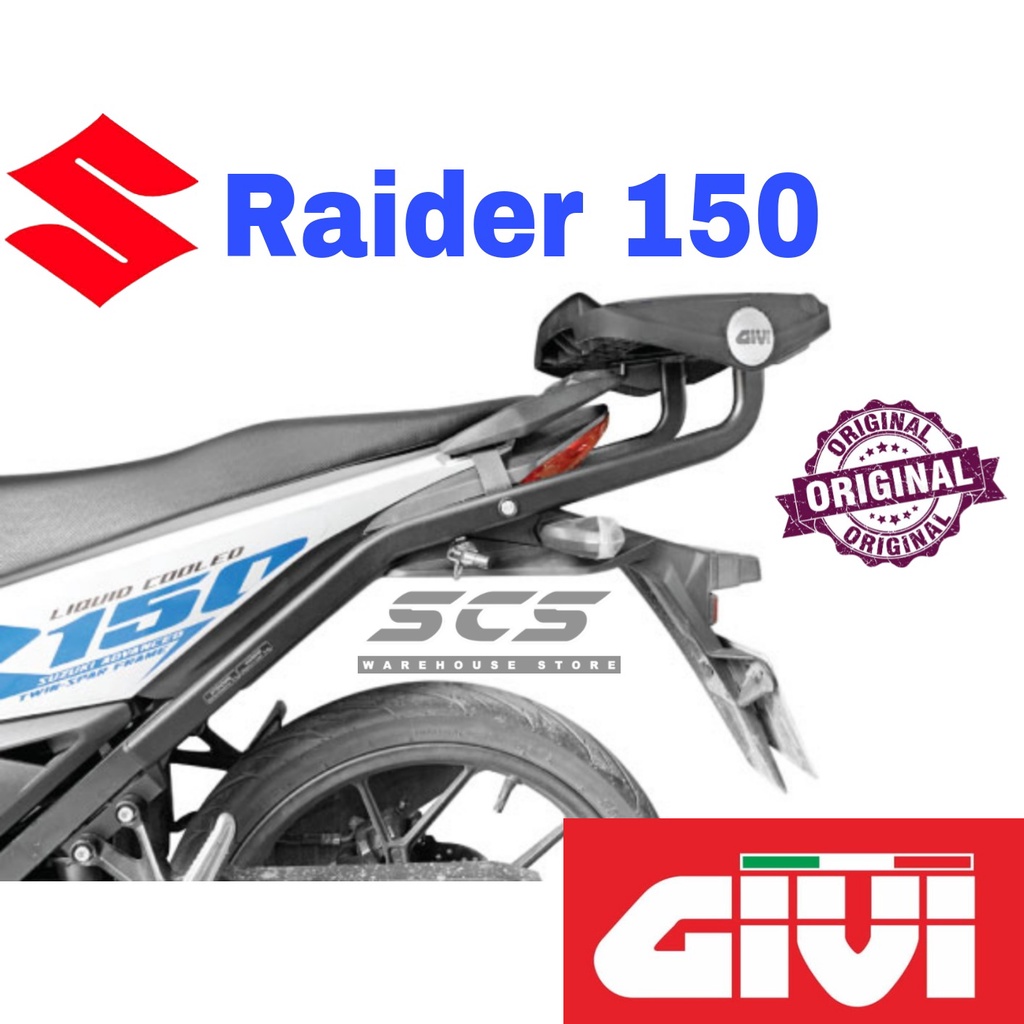 Tapak Monorack Givi Suzuki Raider R150Fi Bracket Food Delivery Bag R ...
