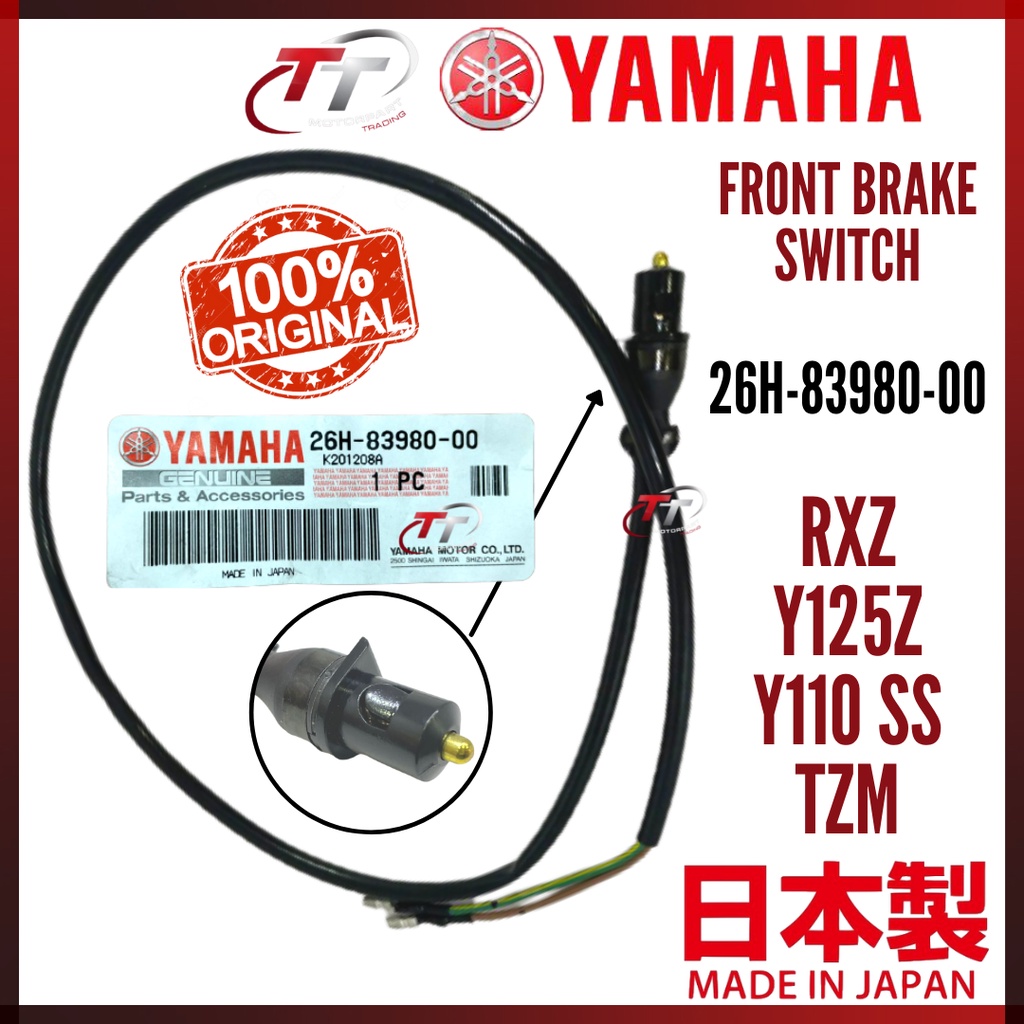 [ORIGINAL JAPAN] YAMAHA RXZ Y125Z Y110 SS1 SS2 TZM BRAKE SWITCH FRONT ...