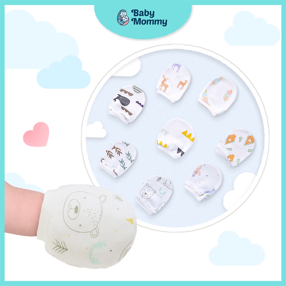 Ready Stock🇲🇾Baby Cotton Hand Glove Baby Hand Protector Anti Grab Glove ...
