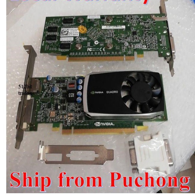 Nvidia Quadro 4000 2000 2GD5 K600 Q600 1 GB ddr3 FX 580 work/game ...