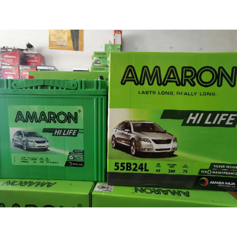 [Ready Stock] Amaron Hi-Life NS60L / 55B24L Battery | Shopee Malaysia