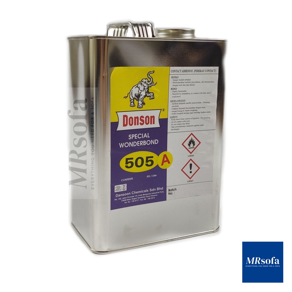 Donson 3KG 505A/E10/369 Pelekat Semburan Dan Gam Sapu/Spray Adhesive ...