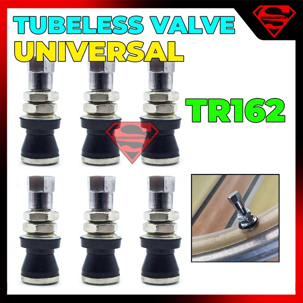 Tubeless Valve Kepala Univesal Motorcycle Tiubless Air Valve Stem Tayar ...