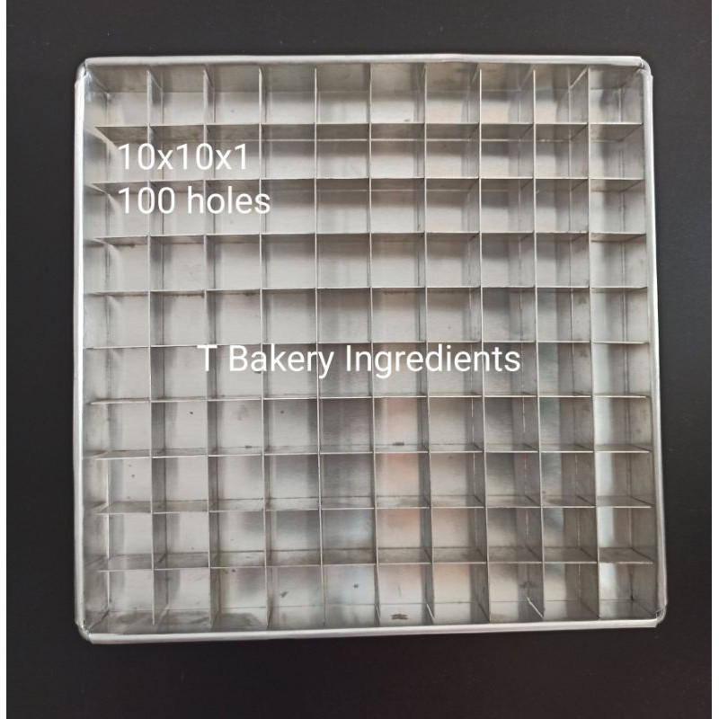 BROWNIE CUTTER / CANDY CUTTER Acuan Loyang Brownie Shortbread Candy ...