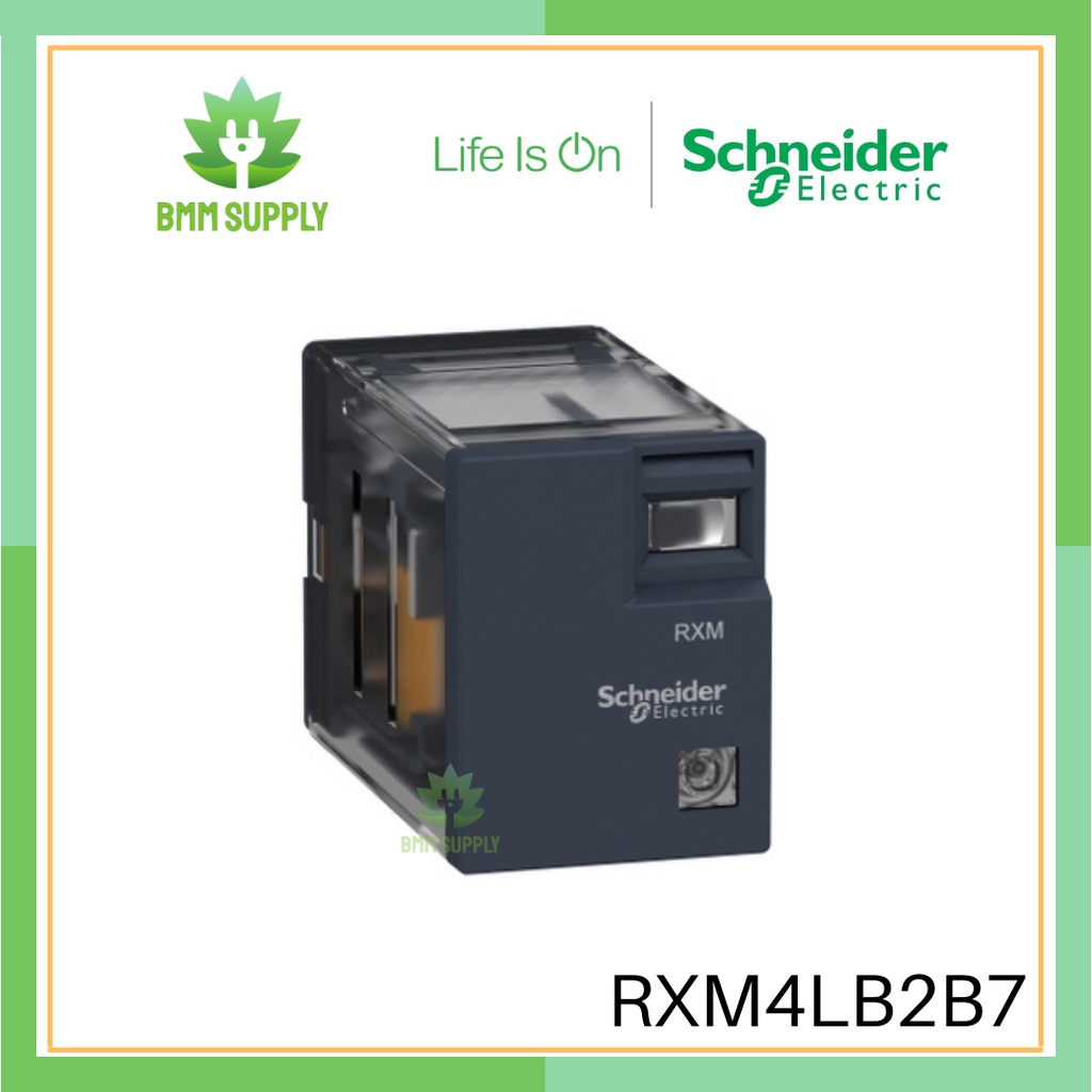 SCHNEIDER 14PIN #RXM4LB2BD RXM4LB2P7 RXM4LB2B7 RXZE1M4C RELAY AND SOCKET | Shopee Malaysia