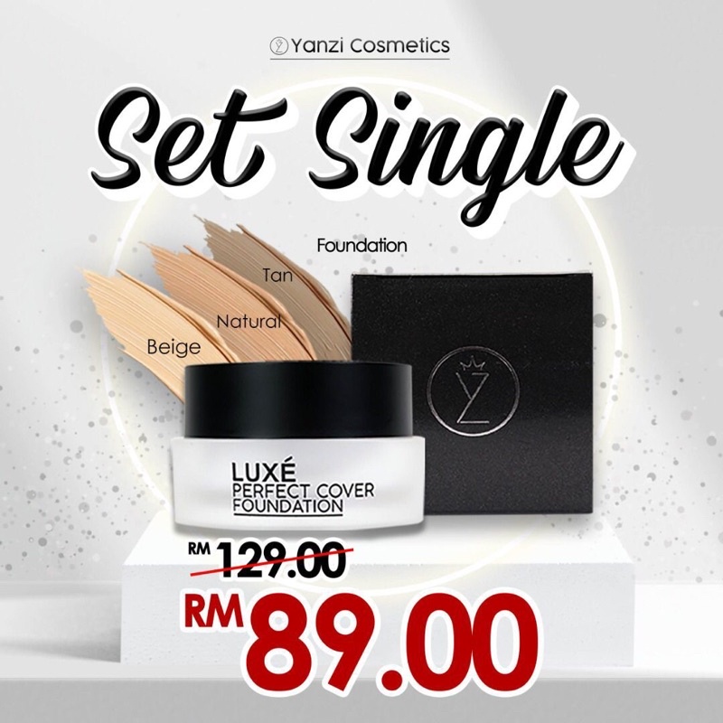 Ready stock!!! New Edition of Luxe Foundation🎀 | Shopee Malaysia