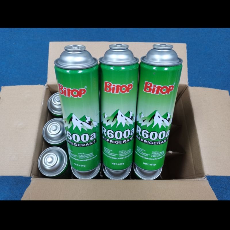 REFRIGERANT GAS BITOP R600A 120G/400G NET WEIGHT | Shopee Malaysia