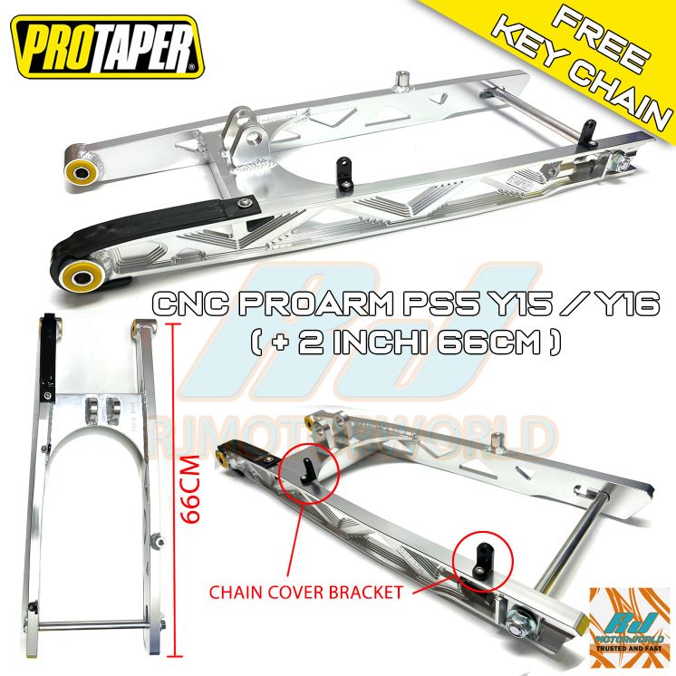 Y16 / Y15 / RS150 / RSX PROTAPER PS4 / PS5 CNC HEAVY DUTY SWING ARM ...