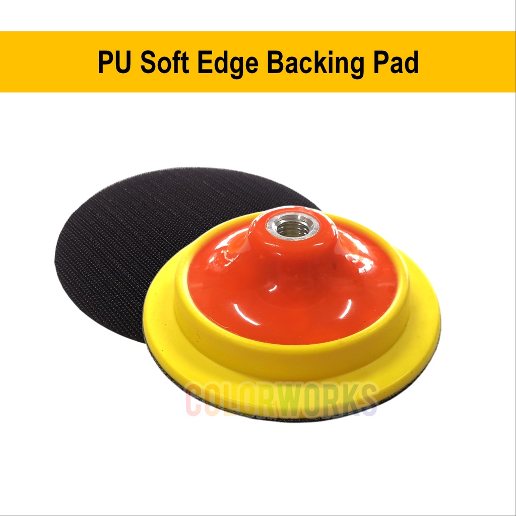 2, 3, 5, 6 inch soft edge PU Polishing Pad Backing Pad Sanding Pad Pads ...
