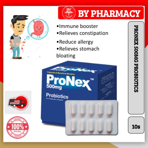 PRONEX 500MG PROBIOTICS 10s | Shopee Malaysia