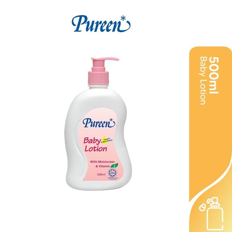 Pureen Baby Lotion With Vitamin E & Moisturizer - 500ml | Shopee Malaysia