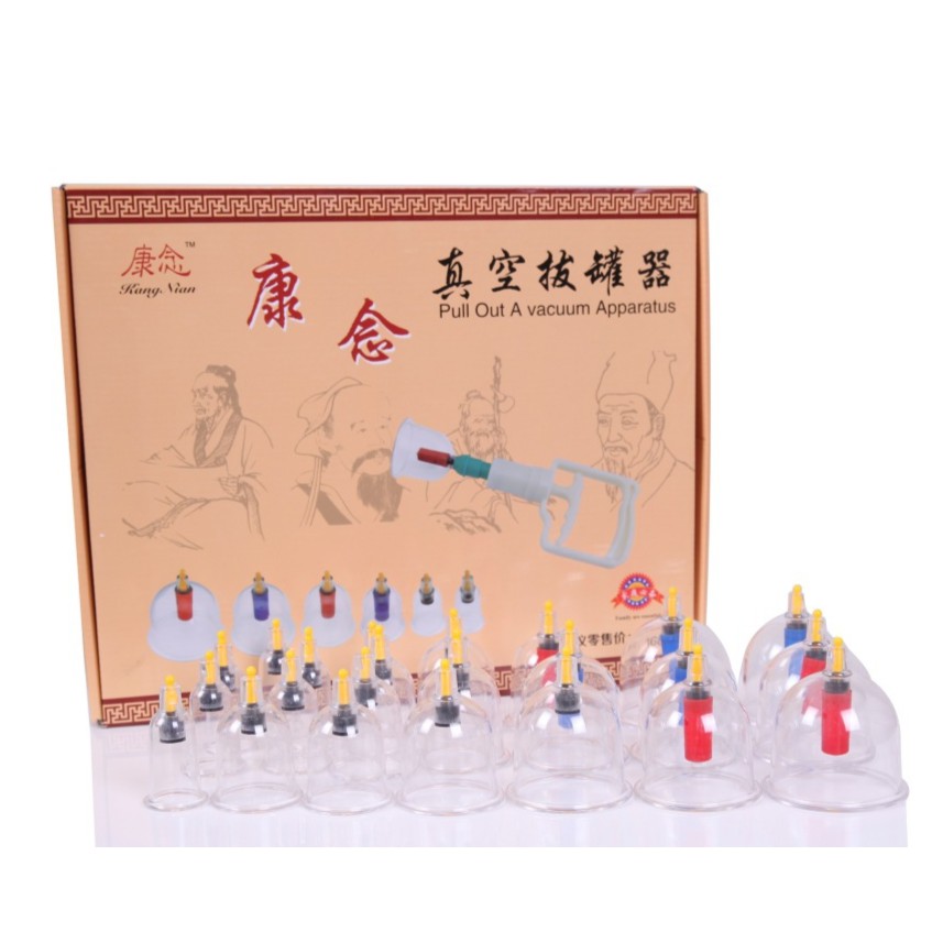 Set Bekam Kang Nian 24cup / Cawan Bekam / Cup Bekam / Alat Bekam Angin ...