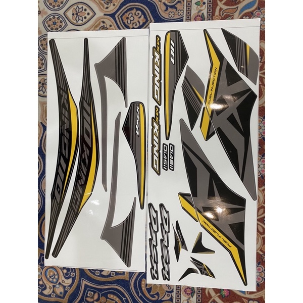 STICKER HONDA DASH 110 V1 MX KING | Shopee Malaysia