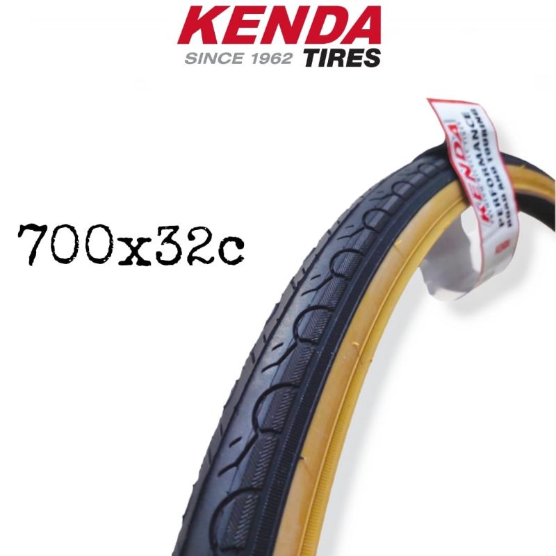 Kenda outer tire 700x32C 700 x 32C 32 C GUMWALL SKINWALL brown tanwall ...