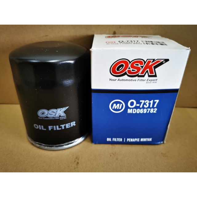 Mitsubishi Triton / Pajero Oil filter With Valve (OSK) | Shopee Malaysia