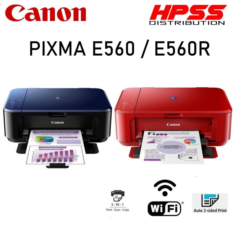 Canon E560 / E560R PRINTER All-In-One with Auto Duplex Printing for Low ...