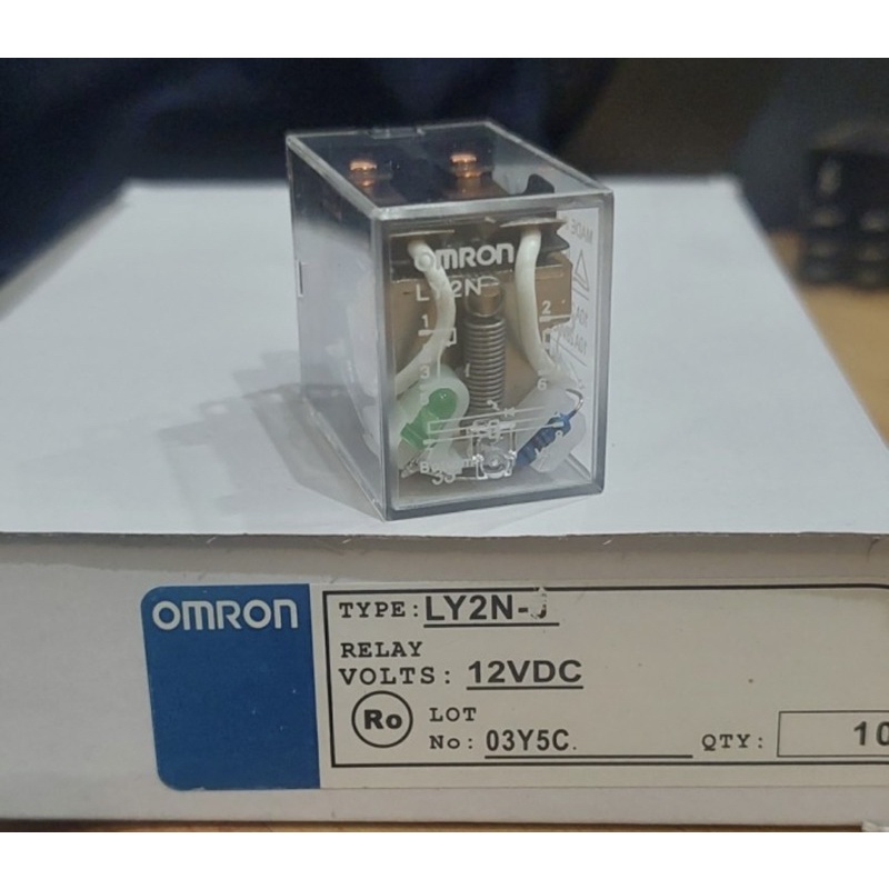 Ly2n 12VDC RELAY OMRON / LY-2N 12V / LY2 12 VDC | Shopee Malaysia
