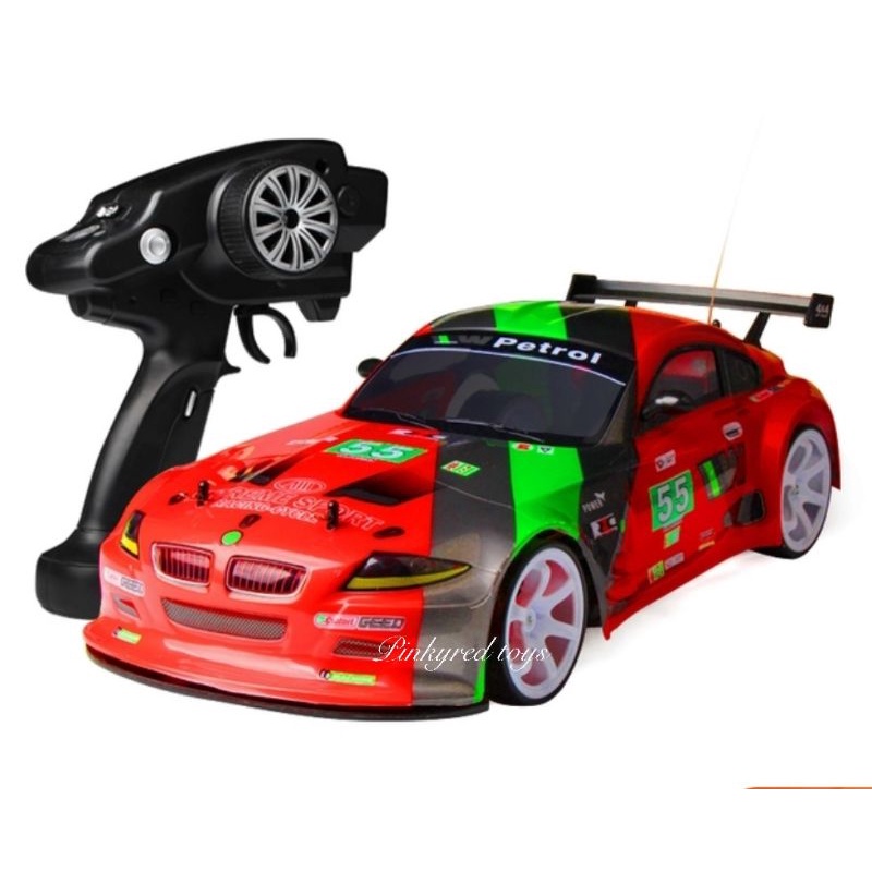 TURBO 4WD RC Car DRIFT 2.4g 9v scale 1.10 70km/h big saiz turbo remote ...