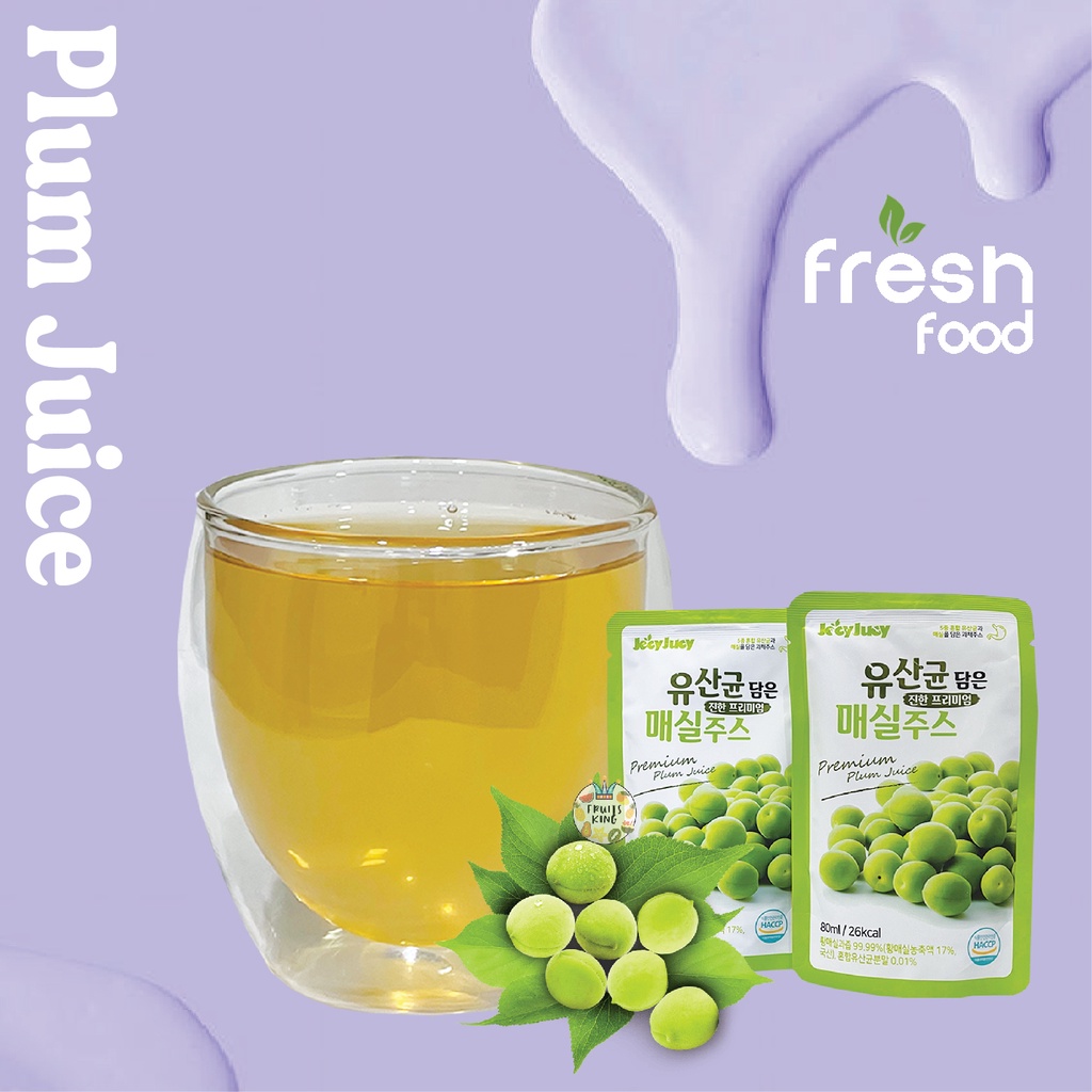 [ LACTOBACILLUS DRINK ] - KOREA JECY JUCY GREEN PLUM JUICE/ 最新乳酸菌青梅汁 ...