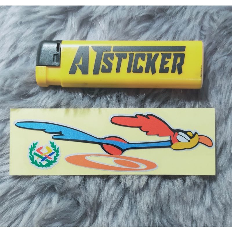 Stiker Road Runner Stiker Motor Sticker Pantul Cahaya Stiker Helmet ...