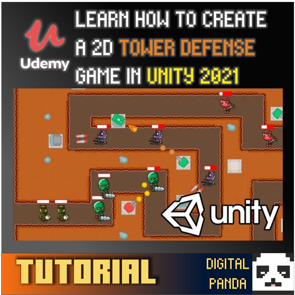 [ FULL TUTORIAL] LEARN HOW TO CREATE A 2D TOWER DEFENSE GAME IN UNITY 2021 | Shopee Malaysia