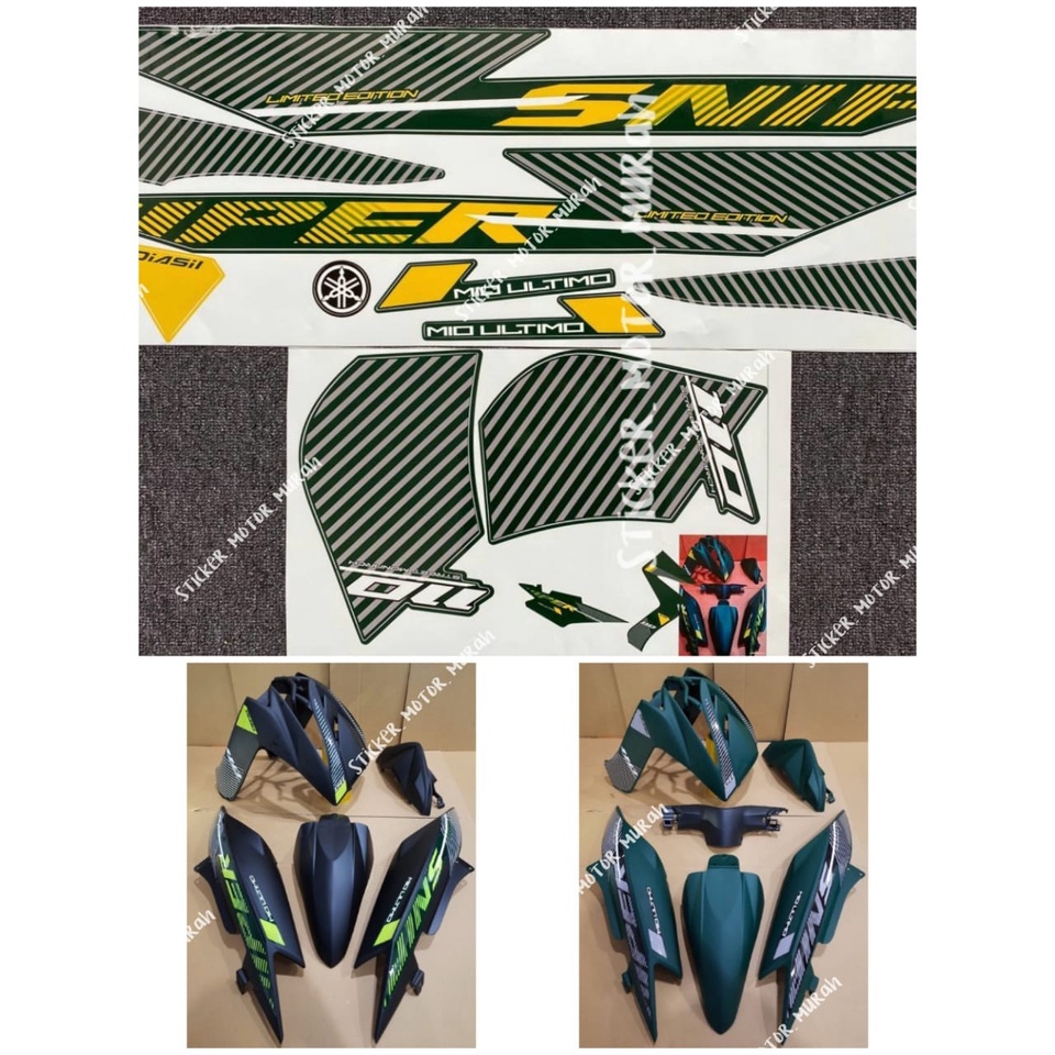 STRIPE / STICKER MOTOR EGO S SNIPER EDITION | Shopee Malaysia