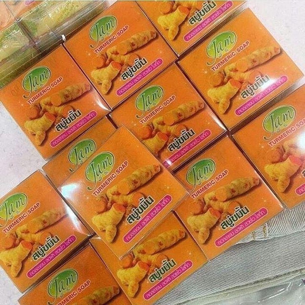 12pcs of Turic Thai Natural Herbal Soap Bar Reduce Acne Rashes ...