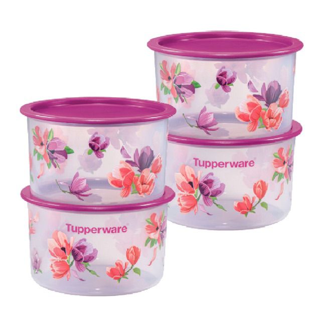 Tupperware Blooms One Touch Topper Small (1pcs) 950ml | Shopee Malaysia