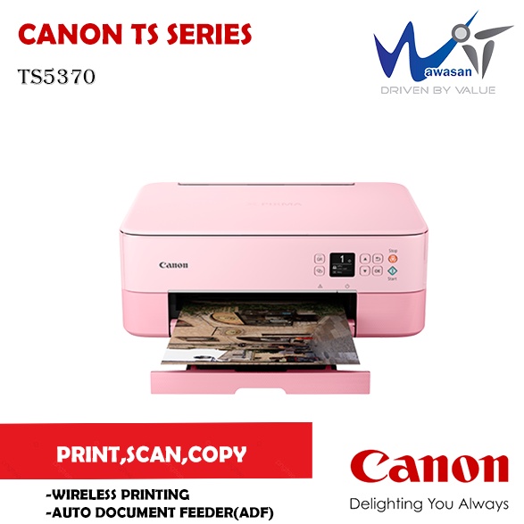 CANON PIXMA TS5370 All-In-One Wireless Inkjet Photo Printer With 1.44 ...