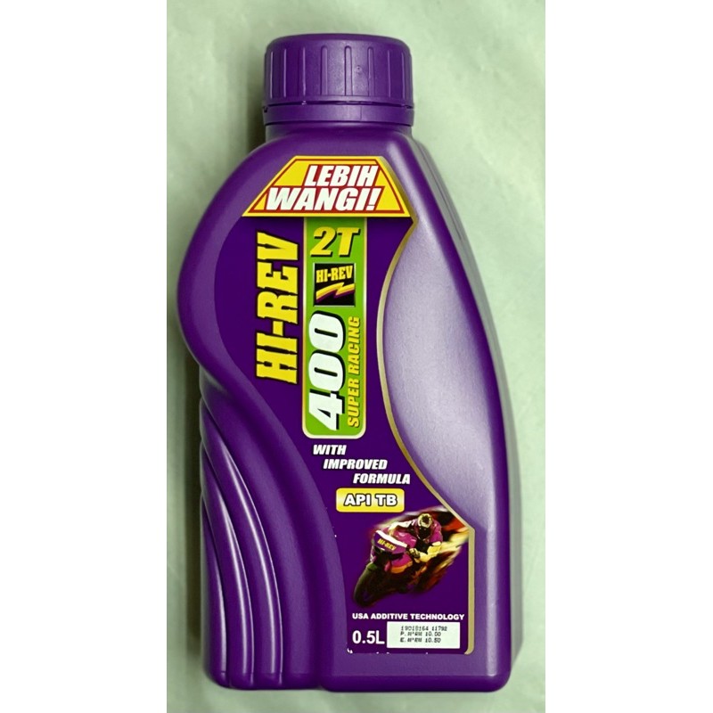 Hi-Rev Super Racing 400 2T 0.5L / 1L (100% Original Hi-Rev Malaysia ...