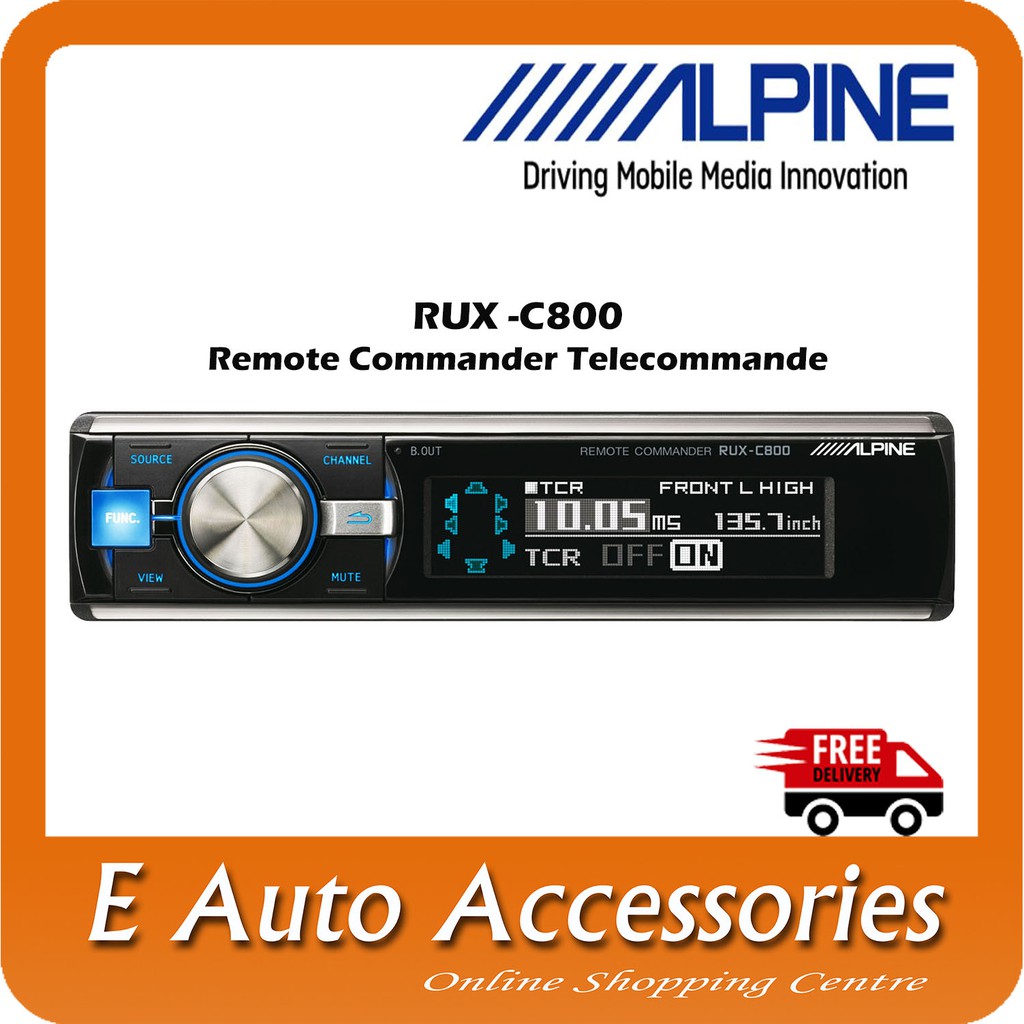 Alpine RUX-C800 Remote Commander Telecommande | Shopee Malaysia