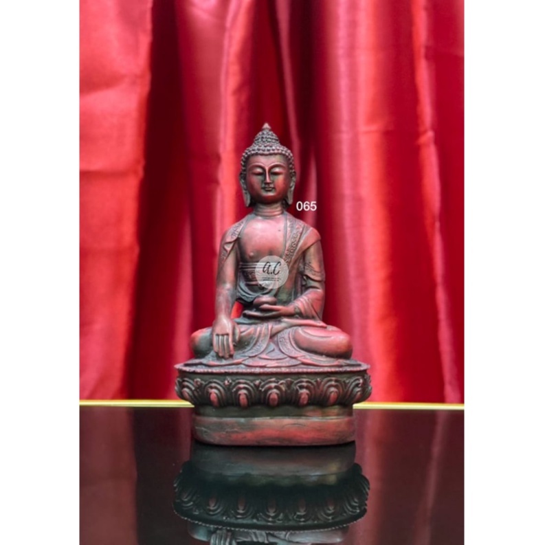 BUDDHA STATUE (RED MARBLE) | Shopee Malaysia