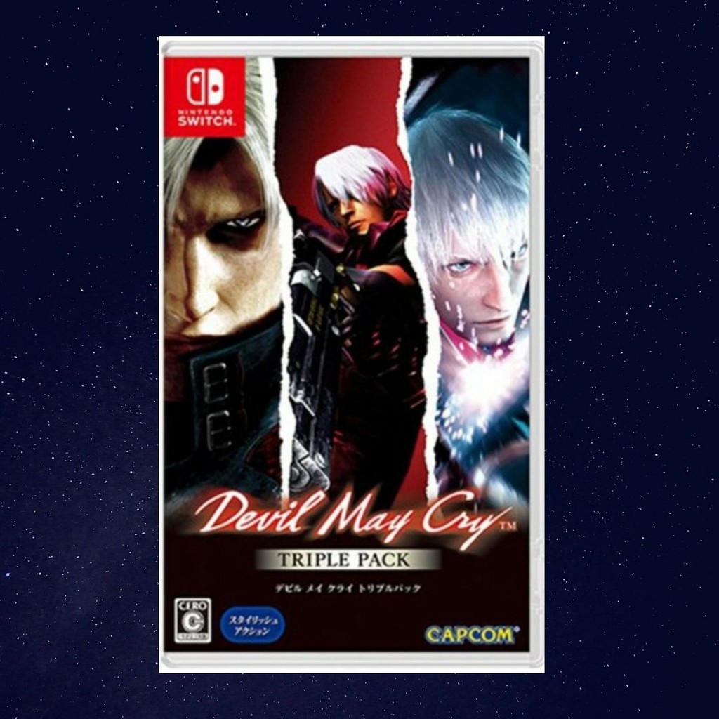 (Ready Stock) NSW Nintendo Switch Devil May Cry Triple Pack Chi/Eng Version (Physical Disc ...