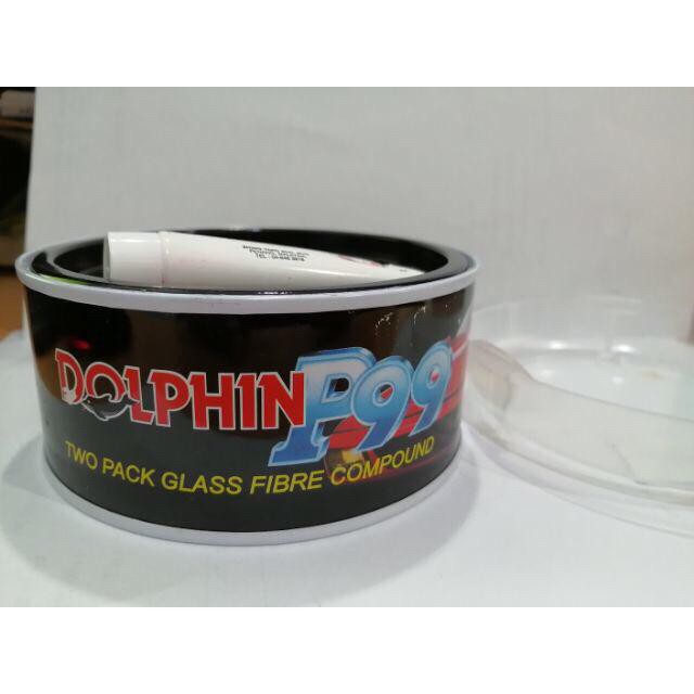 Dolphin P99 Fibre Putty - 250gm Car Putty | Shopee Malaysia