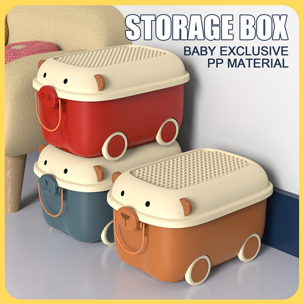 Japanese children's toy storage box large capacity baby clothes storage ...