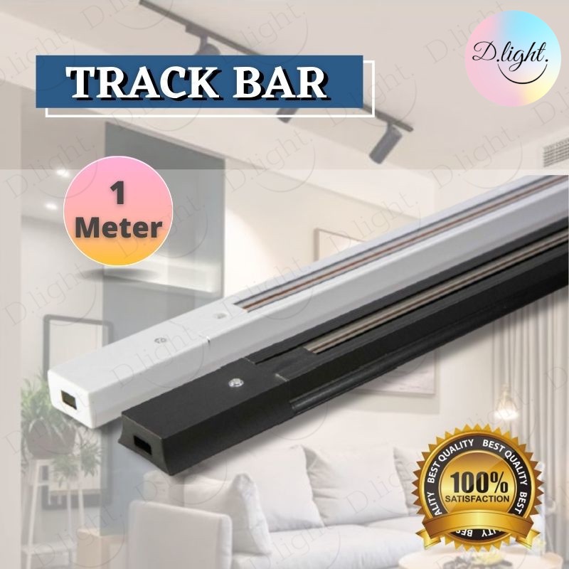 1 METER RAIL TRACK BAR LED TRACK LIGHT SPOTLIGHT CEILING LIGHT LAMPU ...