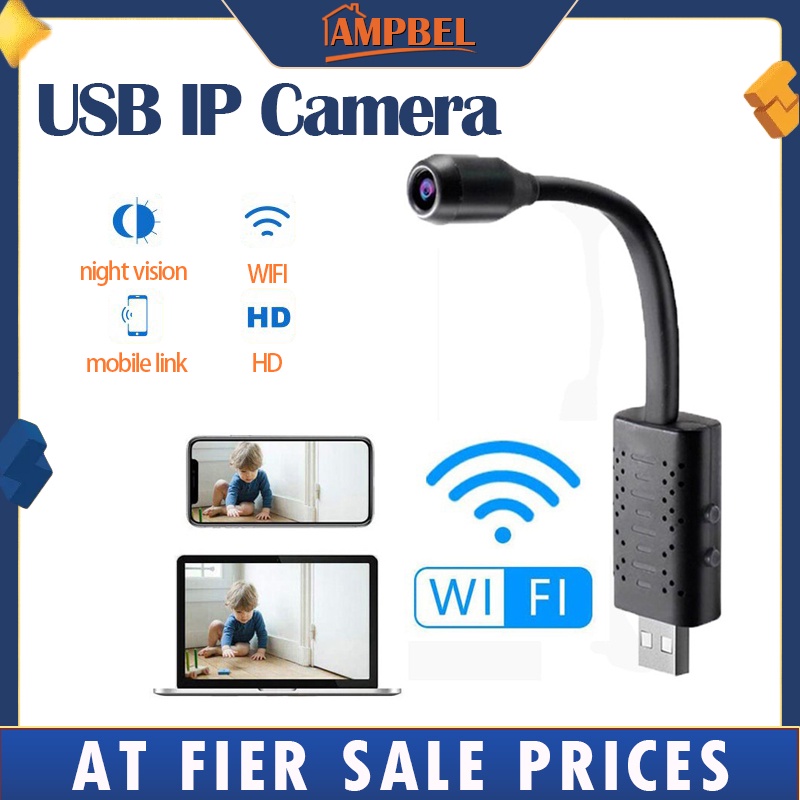 W11 Smart Mini Wifi USB Camera Real-time Surveillance IP Camera AI ...