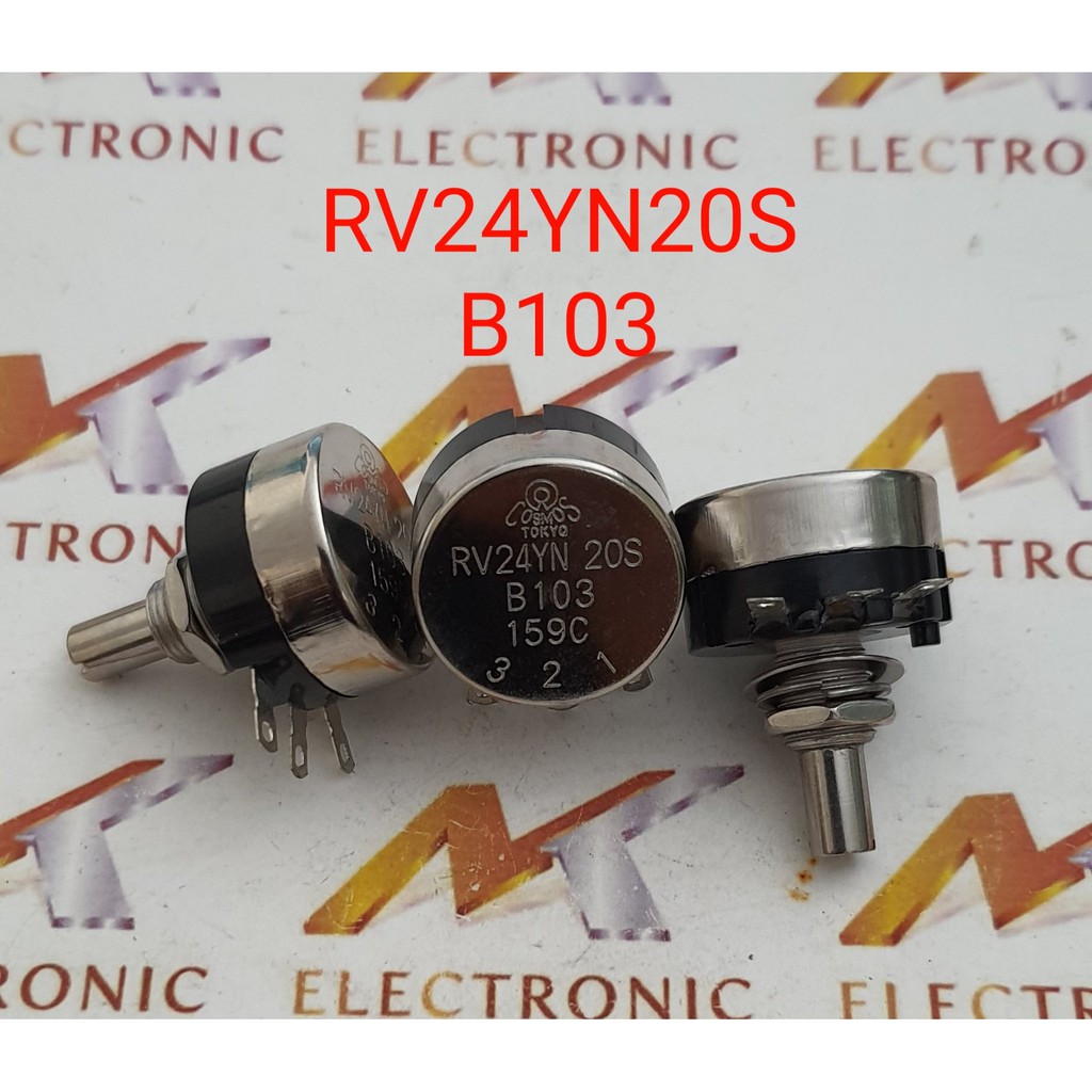 Potentiometer RV24YN20S-B103 2W TOCOS TOKYO RV24YN 20S B103 (con ...