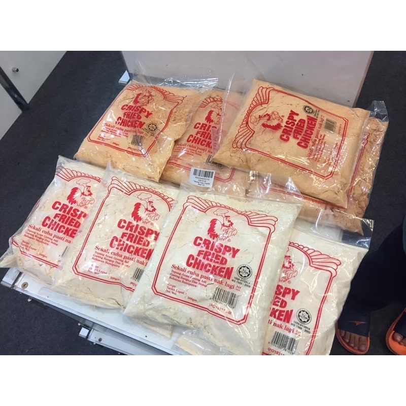 [Halal] Tepung Crispy Fried Chicken CFC Ayam Goreng Singgit Crispy dan ...